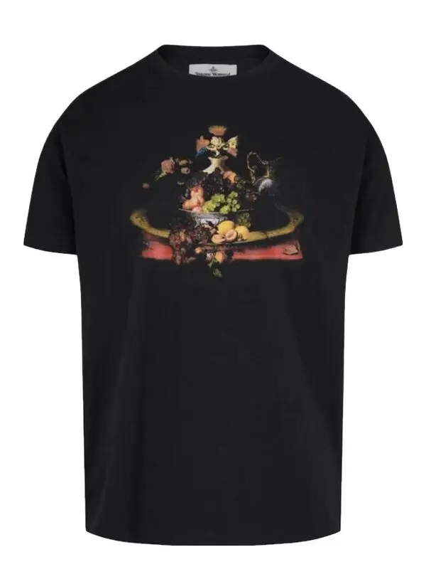 VIVIENNE WESTWOOD Still Life Orb Classic T-shirt - Black