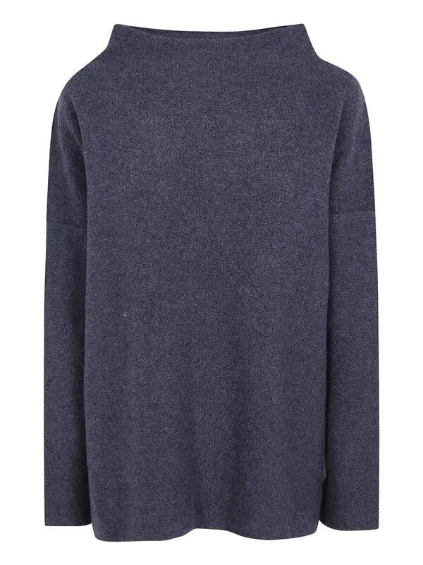 DANIELA GREGIS High Neck Sweater - Anthracite