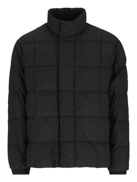 MASSIMO OSTI STUDIO Quilted High-neck Coat - Black