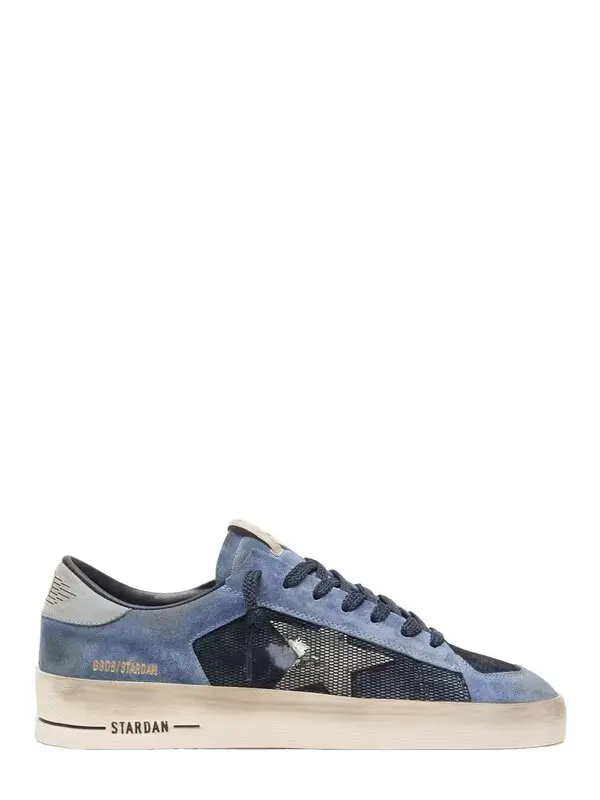 GOLDEN GOOSE Stardan Lace-up Sneakers - Blue