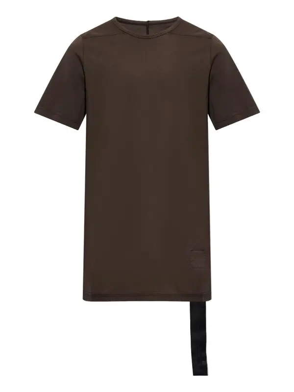 Rick Owens Central-seam Short-sleeve T-shirt - Dark Dust