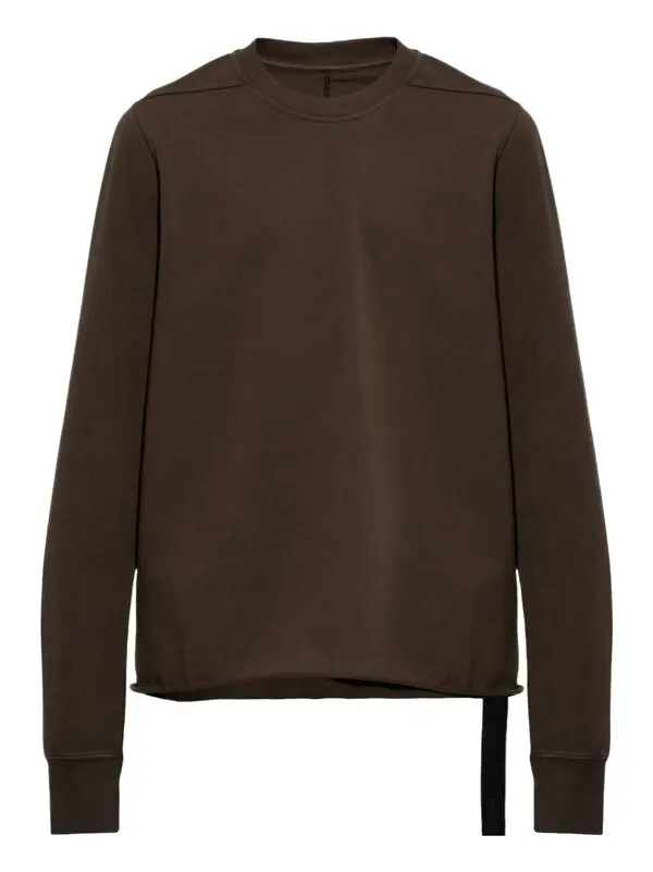 Rick Owens Tower Crewneck Sweatshirt - Brown