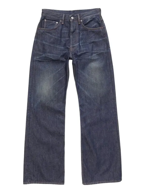 Acne Studios Regular Fit Jeans 2021m - Dark Blue