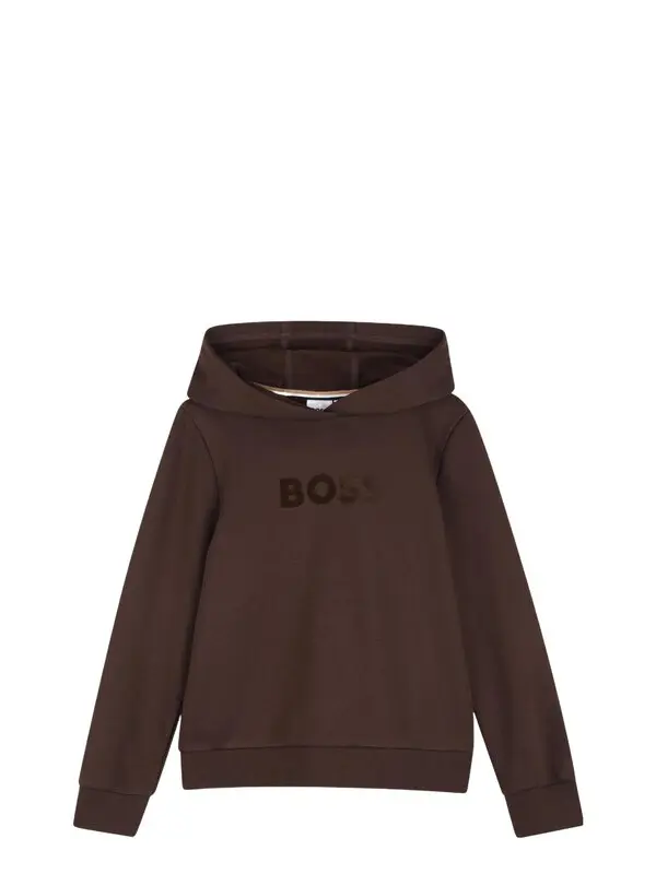 Hugo Boss Long-sleeved Hooded Sweatshirt - Green