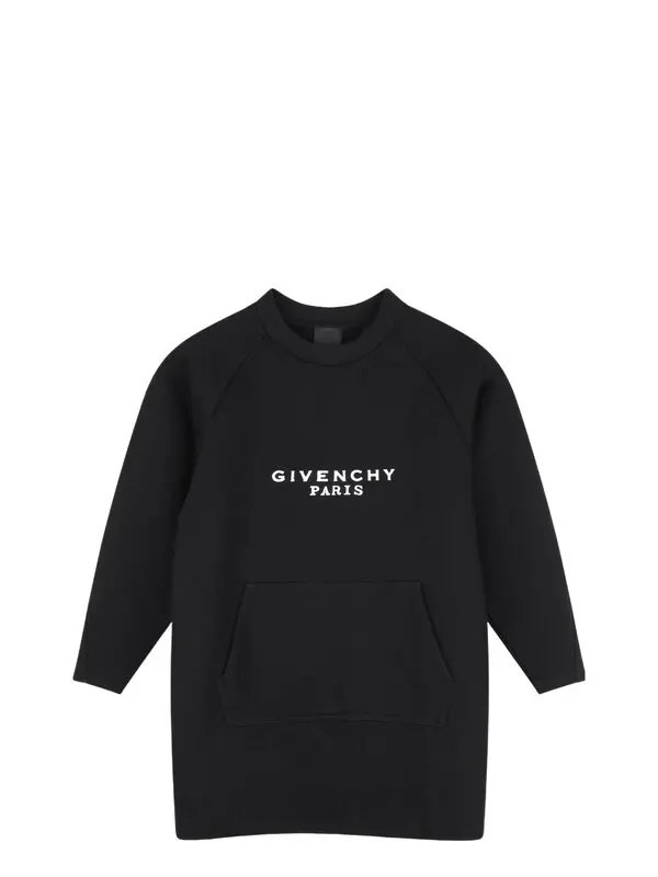 Givenchy Logo-print Raglan-sleeve Dress - No