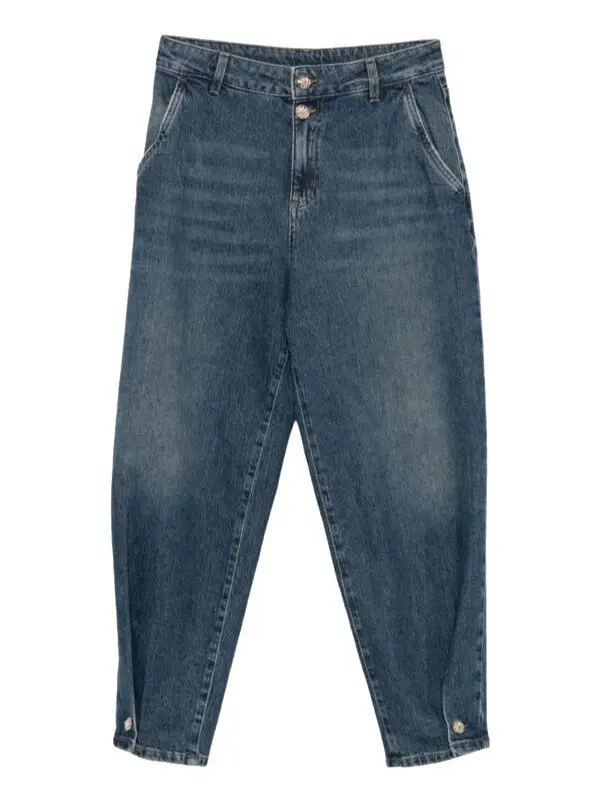 Liu Jo Decorative-button Jeans - Blue