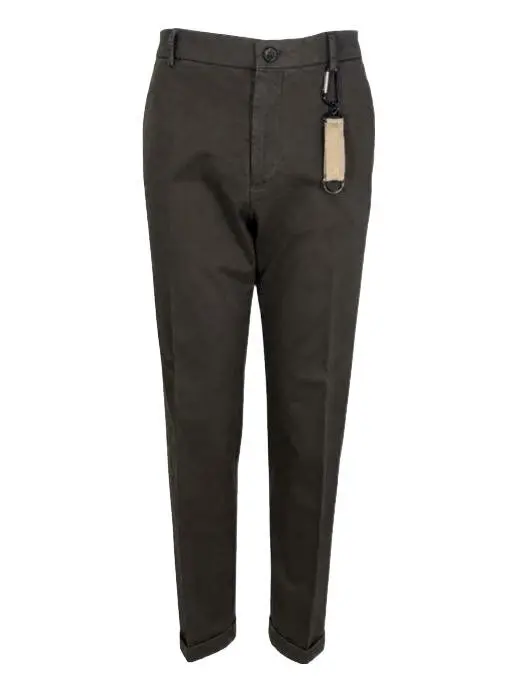 MANUEL RITZ Casual Trousers With Belt Loops - No
