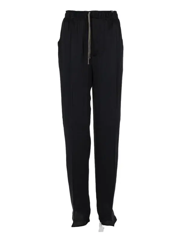 MAISON MARGIELA Solid Trousers - Black