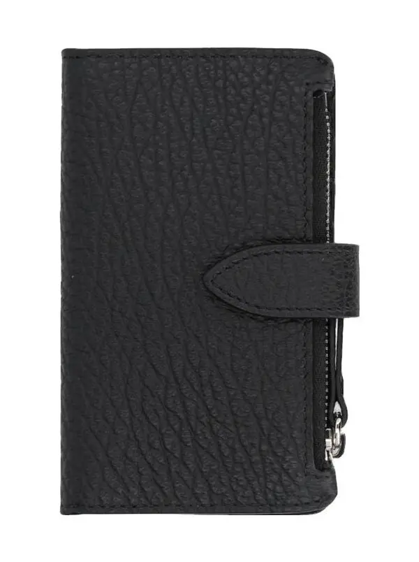 MAISON MARGIELA Leather Card Holder - Black