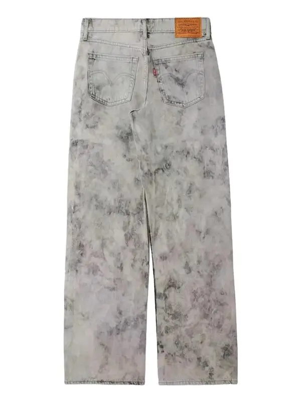 LEVI'S Acid-wash Loose-fit Jeans - Grey