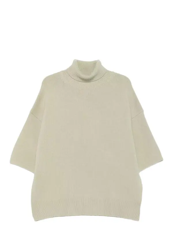 Christian Wijnants Roll-neck Short-sleeve Sweater - Green