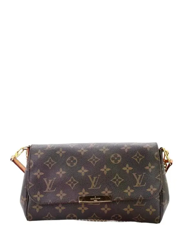 LOUIS VUITTON Favorite Handbag Monogram Canvas Mm Crossbody Bag - Brown