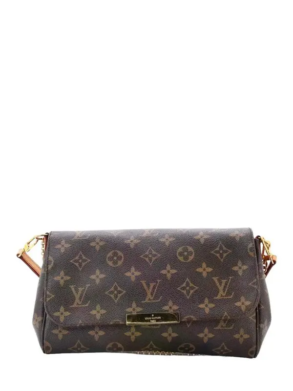 LOUIS VUITTON Monogram Canvas Favorite Cross Body Bag - Brown