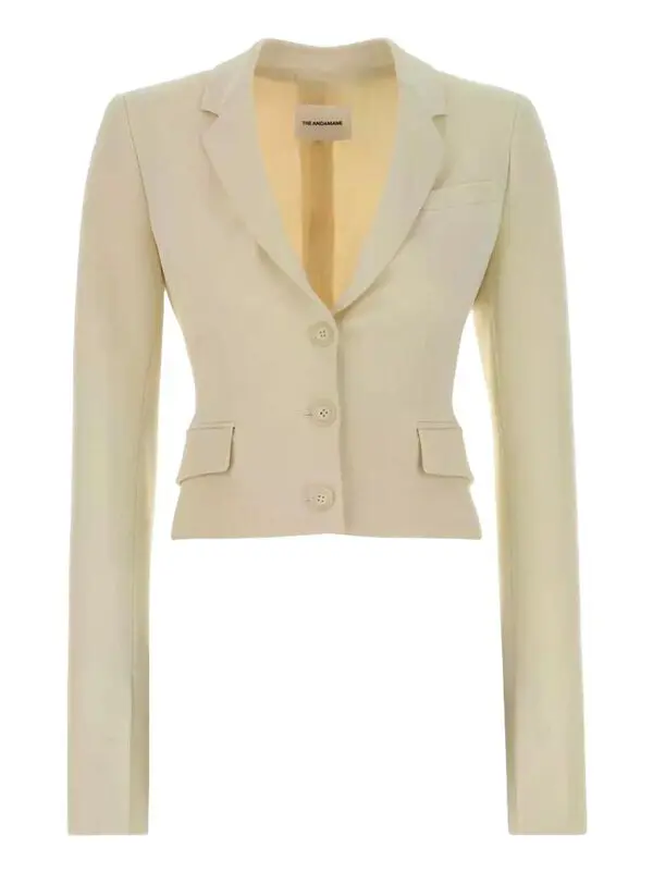 Andamane Zefira Fitted Blazer - Neutrals