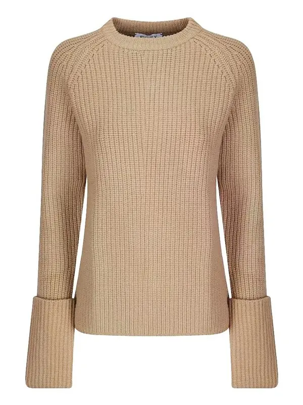 ELY ELY Haidee Ribbed-knit Sweater - Neutrals