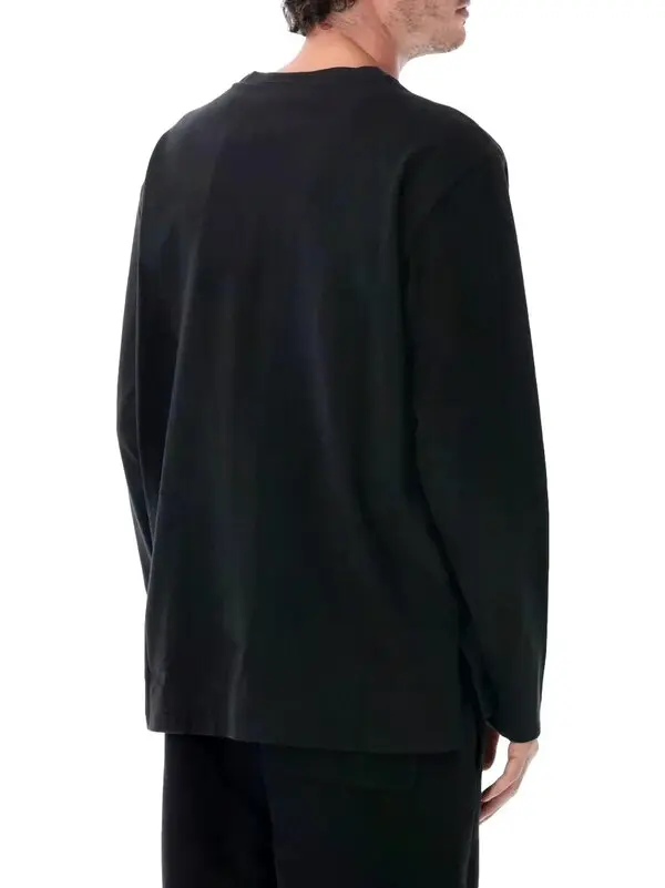 Champion Chest-pocket Long-sleeve T-shirt - Black