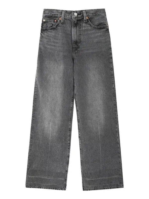 LEVI'S Ribcage Wide-leg Jeans - Grey