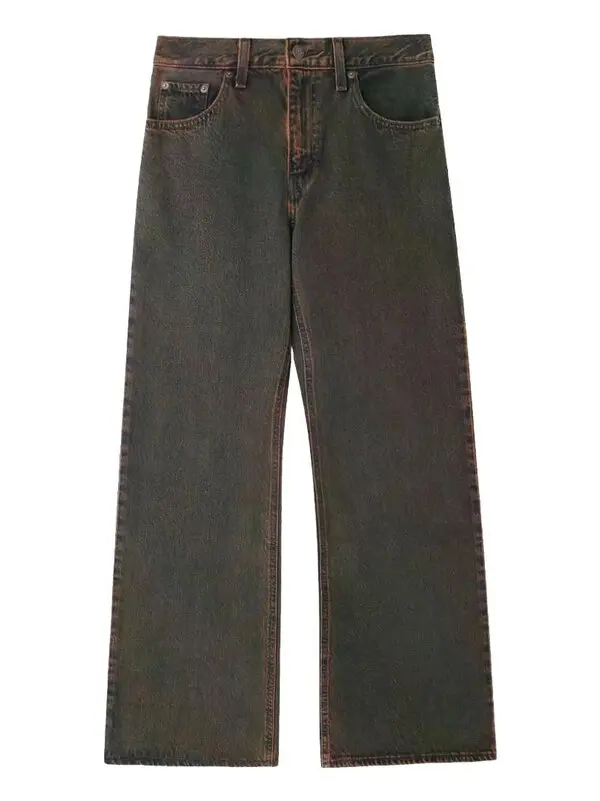 LEVI'S Faded Straight-leg Jeans - Black