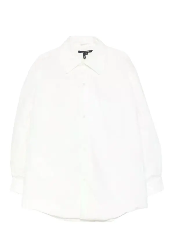 Sofie D'hoore Padded Button-down Coat - White