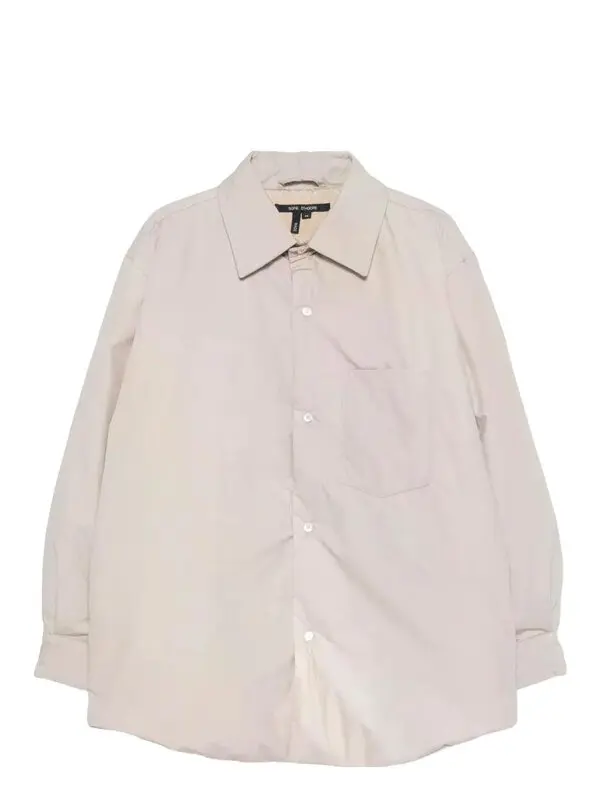 Sofie D'hoore Button-up Chest-pocket Coat - Neutrals