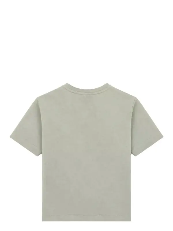 TOMBOLINI Crew-neck Short-sleeve T-shirt - Green