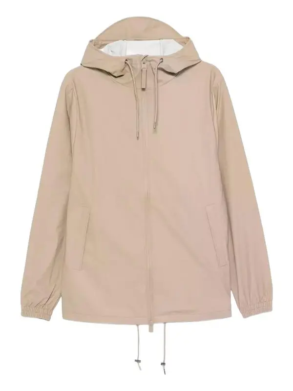 Rains Storm Breaker W3 Hooded Jacket - Neutrals