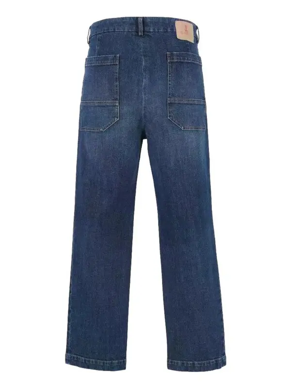 Barena Venezia Mazenga Paro Pleated Jeans - Blue