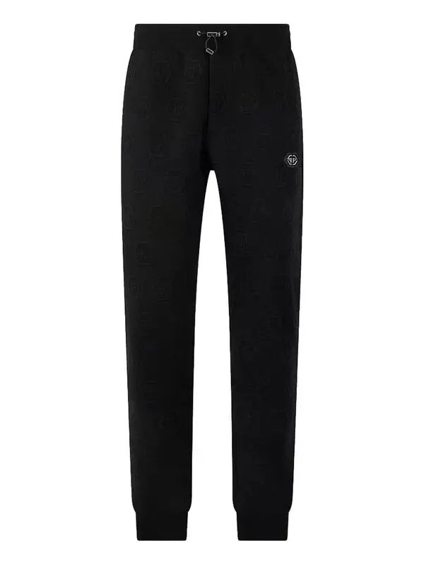 Philipp Plein Logo-patch Track Pants - Black