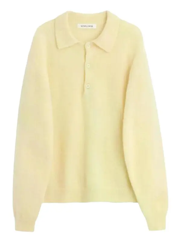 SUNFLOWER Polo Sweater - Yellow