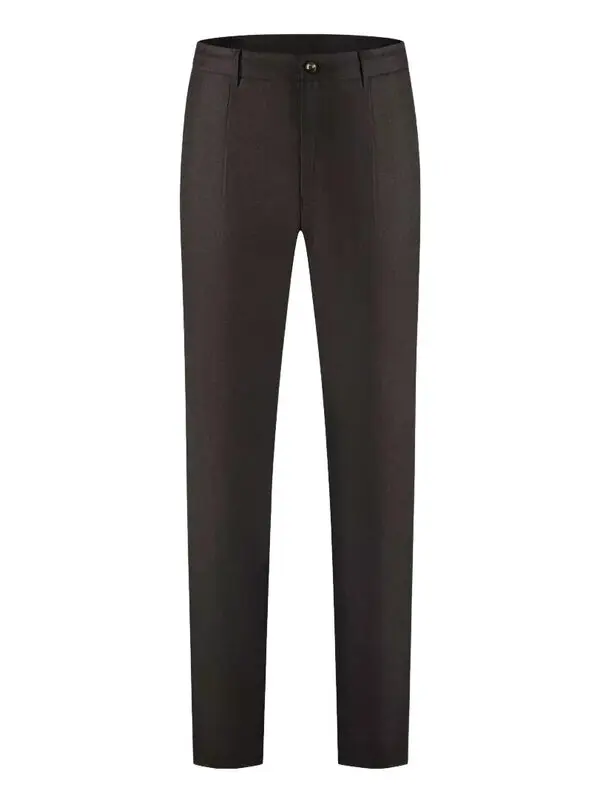 Marco Pescarolo Drawstring Straight-leg Trousers - Brown