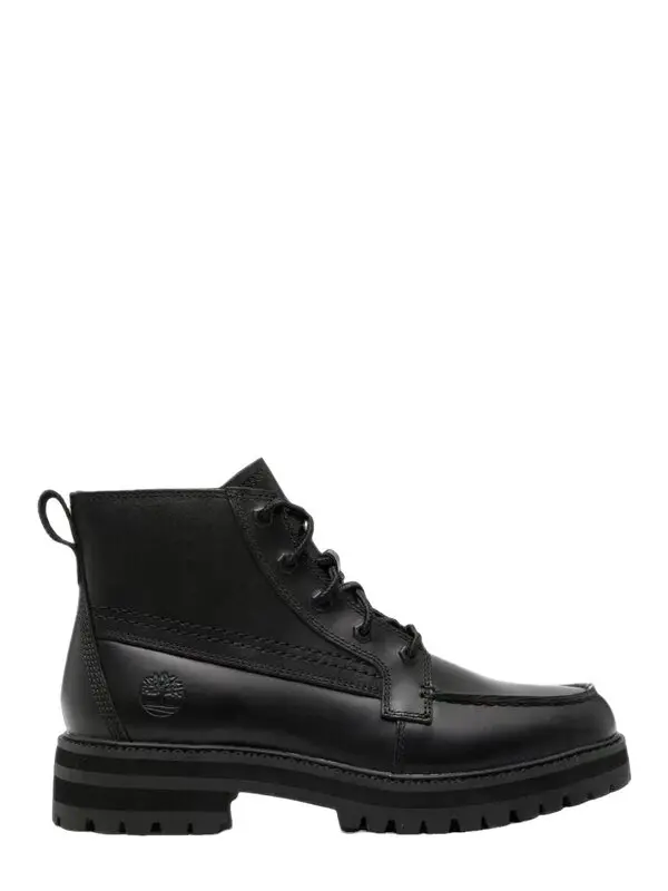 Timberland Moc-toe Lace-up Boots - Black