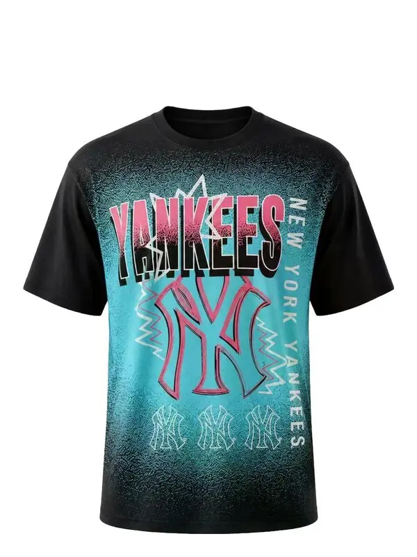 New Era Graffiti-print T-shirt - Black