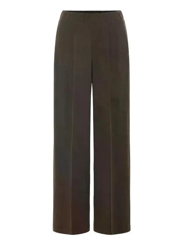 ELE Elasticated-waist Track Pants - Brown