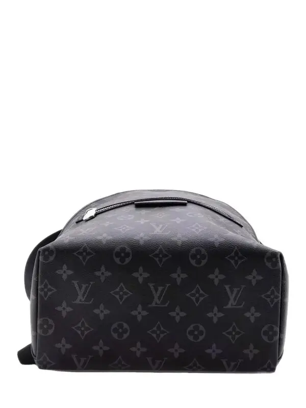 LOUIS VUITTON Discovery Slim Monogram Eclipse Canvas Backpack - Black