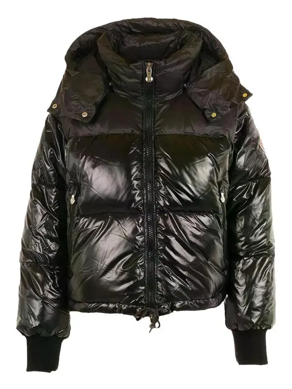 Pyrenex Hooded Padded Jacket - Black