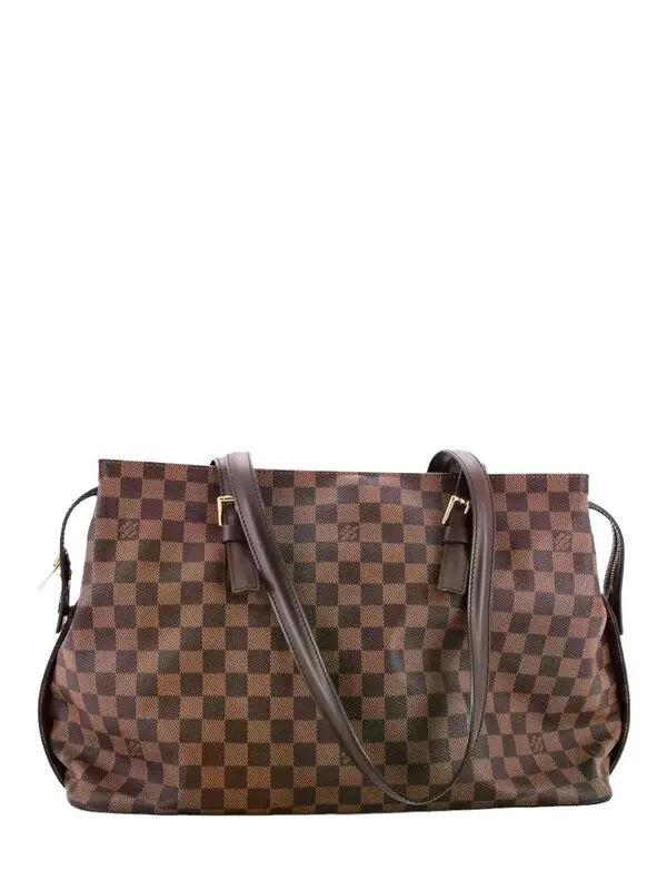 LOUIS VUITTON Chelsea Handbag Damier Tote Bag - Brown