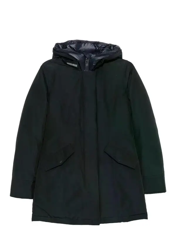 Woolrich Hooded Padded Coat - Blue