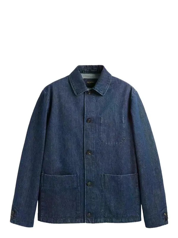 SLOWEAR Incotex Division Denim Jacket - Blue