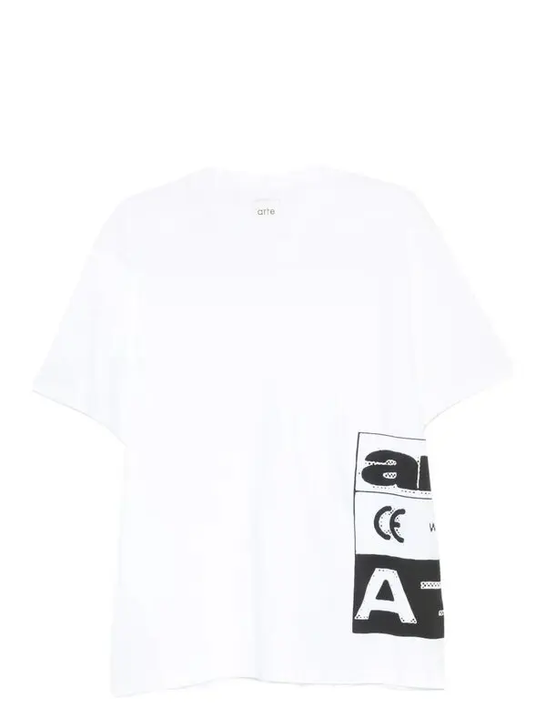 ARTE ANTWERP Graphic-print T-shirt - White