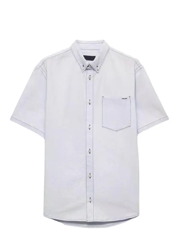 Prada Chambray Shirt - Blue
