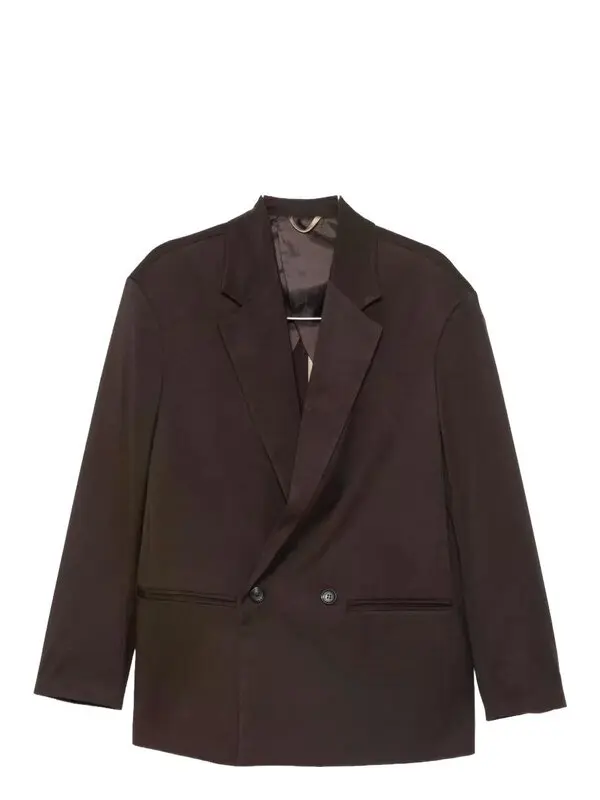 Imperial Double-breasted Jacket - Brown