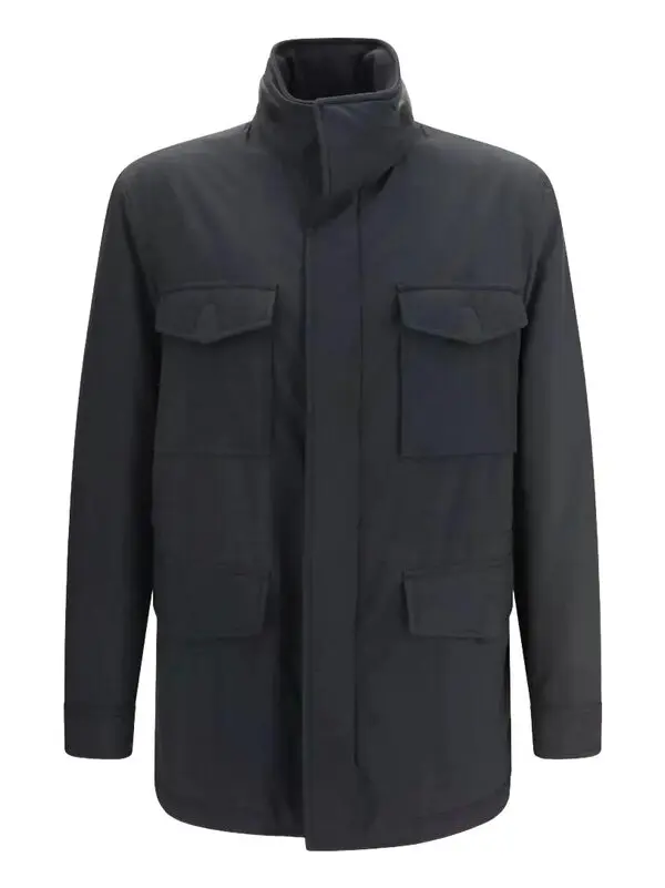 Brioni Sahariana Jacket - Black