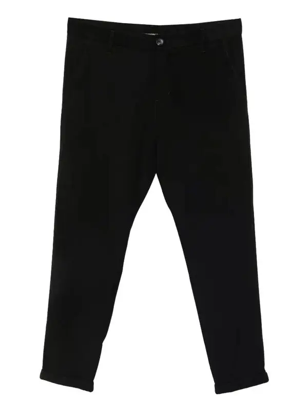 Imperial Tailored Button-fastening Trousers - Black