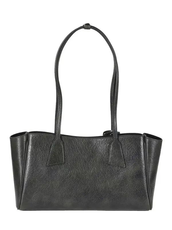 HIDESINS Small Shopper Logo-print Leather Shoulder Bag - Green