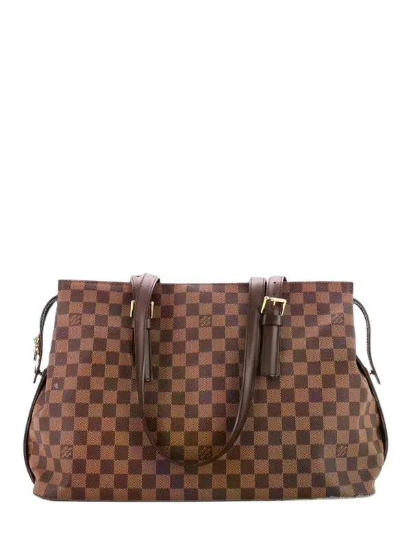 LOUIS VUITTON Chelsea Handbag Damier Tote Bag - Brown