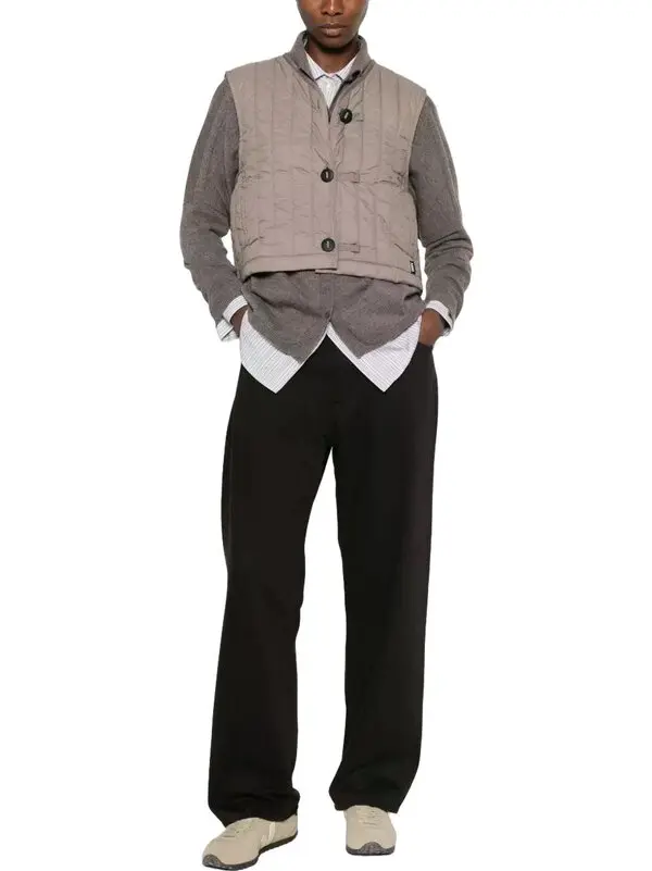 Rains Banja Quilted Vest - Neutrals