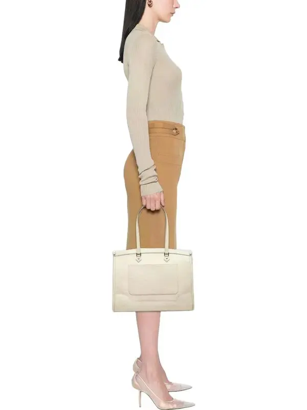 LOUIS VUITTON 2007 Epi Madeleine Gm Shoulder Bag - White