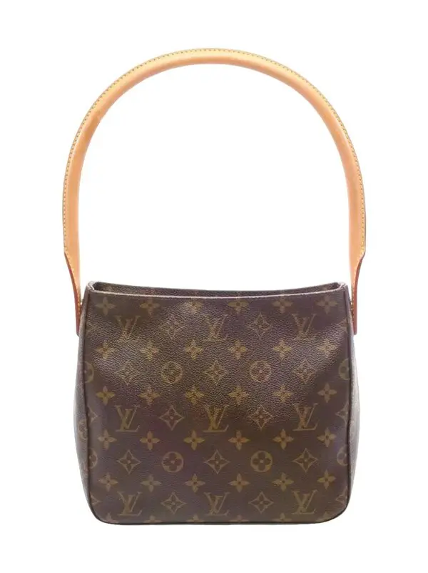 LOUIS VUITTON Monogram Looping Mm Shoulder Bag - Brown