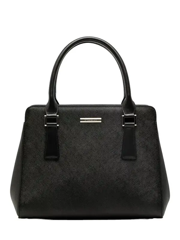Burberry Leather Handbag - Black