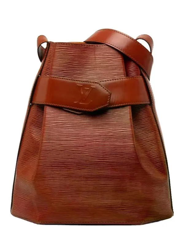 LOUIS VUITTON Epi Sac D Epaule Pm Bucket Bag - Brown